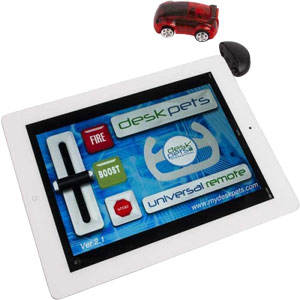 DeskPets CarBot App Controlled Car - Blue