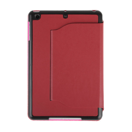 iPad Mini 3 / 2 / 1 Ultra-Thin Leather Case with Stand - Red Reviews
