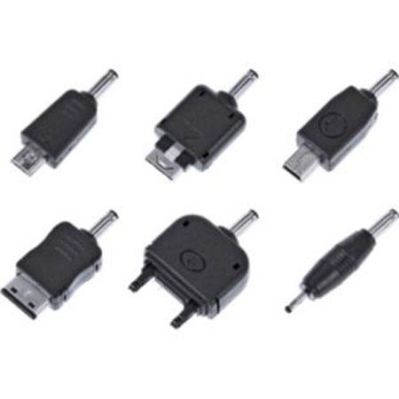3-in-1 Kit Charger with 6 interchangeable tips - UK Mains Charger