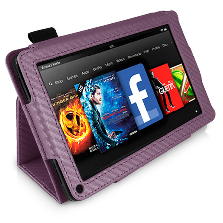 SD TabletWear Stand and Type Case - Amazon Kindle Fire - Carbon Purple ...