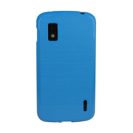 FlexiShield Grip Case for Google Nexus 4 - Blue