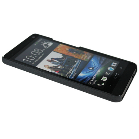 Metal-Slim Sand Blast Protective Case for HTC One M7 - Grey