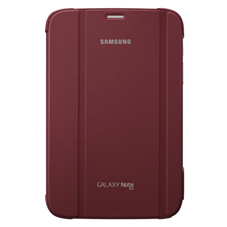 Genuine Samsung Galaxy Note 8.0 Book Cover - Garnet Red
