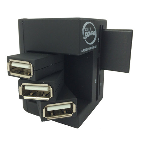 Combo Card reader with USB Hub