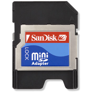 SanDisk Mini Secure Digital Card (miniSD) - 256MB