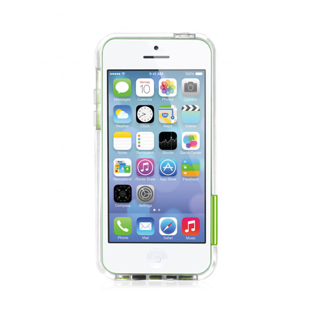 Macally Protective Bumper Case for iPhone 5C - Transparent