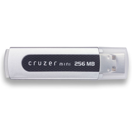 SanDisk Cruzer Mini USB Flash Drive - 256MB