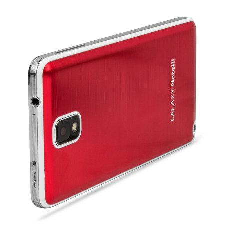 Metal Replacement Back for Samsung Galaxy Note 3 - Red