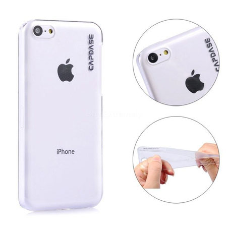 Capdase Karapace Jacket Finne DS for iPhone 5C- Clear