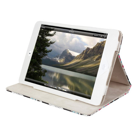 Trendz Folio Stand Case for iPad Mini 2 / iPad Mini - Floral