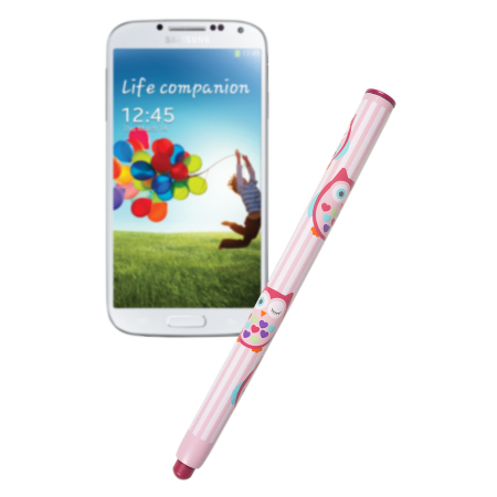 Trendz Kid's Themed Stylus - Pink Owls