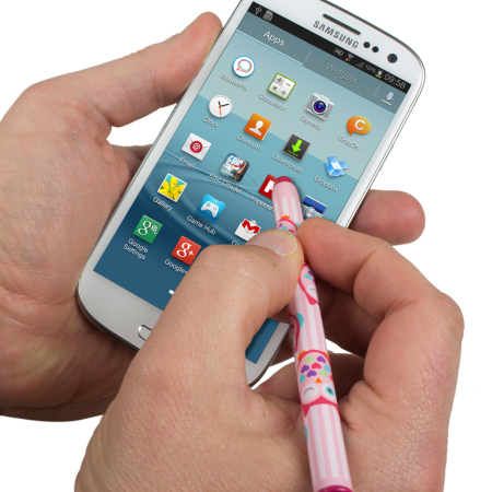 Trendz Kid's Themed Stylus - Pink Owls