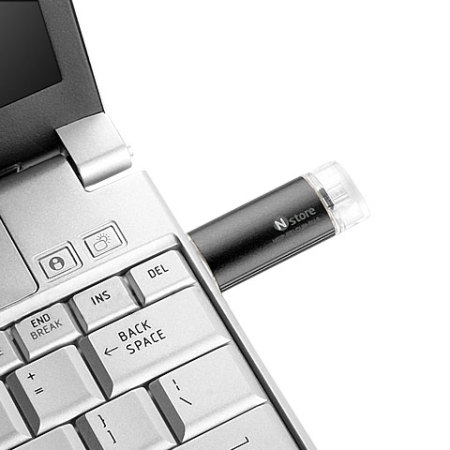 Micro USB 2-in-1 On-The-Go Card Reader - Black