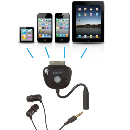 SRS iWOW 3D Music Enhancer for iPad / iPhone / iPod - 30-pin