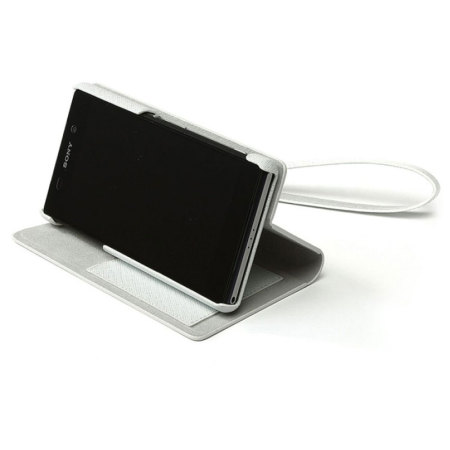 Zenus Sony Xperia Z2 Minimal Diary Stand Case - White Reviews