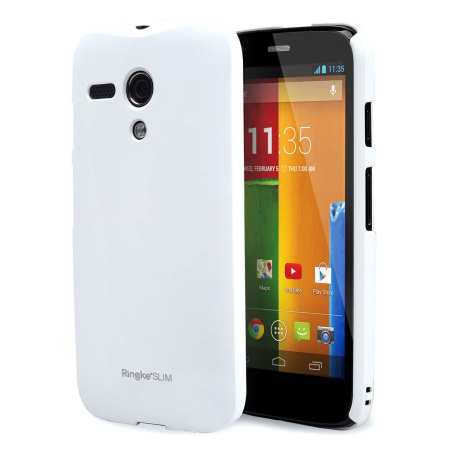 Rearth Ringke Moto G Slim Case - SF White