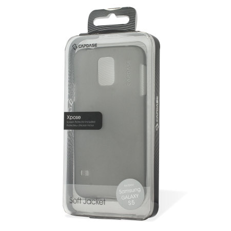 Capdase Soft Jacket Xpose Samsung Galaxy S5 Case - Tinted Black
