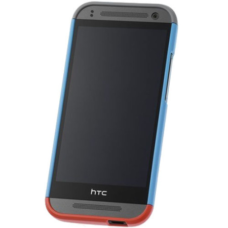 Official HTC One Mini 2 Double Dip Hard Shell - Blue and Green