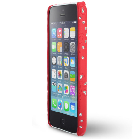 GENx iPhone 5C Bling Case - Red