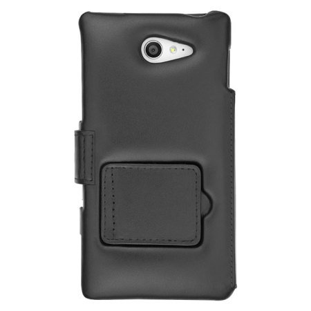 Noreve Tradition B Sony Xperia M2 Leather Case - Black