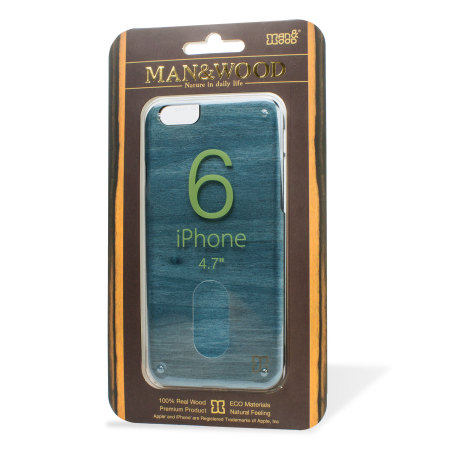 Man&Wood iPhone 6S / 6 Wooden Case - Bolivar Blue Reviews