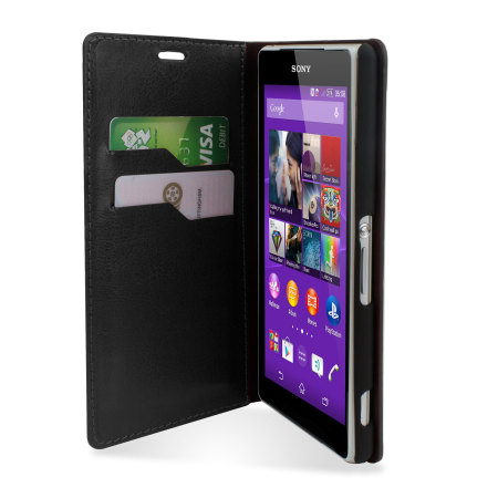 Encase Leather-Style Sony Xperia Z3 Wallet Case - Black Reviews