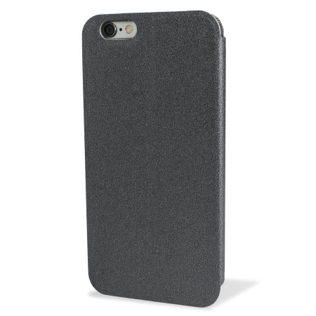 Encase Clear Window Flip Stand iPhone 6S Plus / 6 Plus Case - Silver