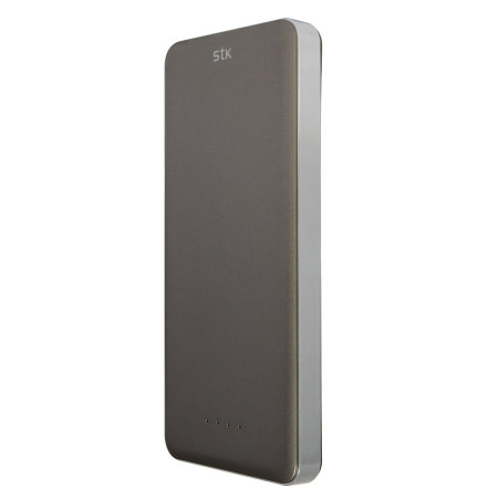 STK Universal Power Bank Dual USB 12000mAh - Cool Grey