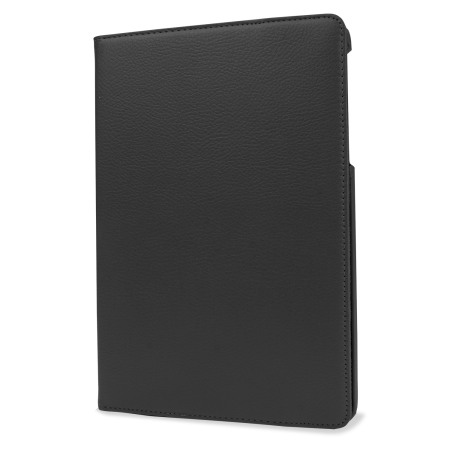 Encase Leather-Style Rotating Google Nexus 9 Case - Black
