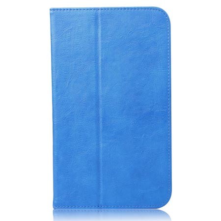 Leather Style Stand Case For Tesco Hudl 2 - Blue
