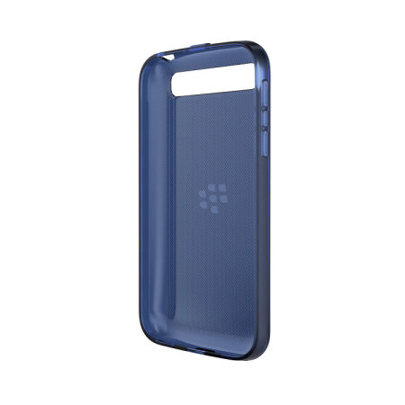 Official BlackBerry Classic Soft Shell Case - Blue Translucent