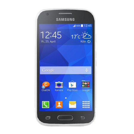 Encase FlexiShield Samsung Galaxy Ace Style Case - White