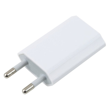 Compact 5W USB EU Power Outlet Charger Adapter