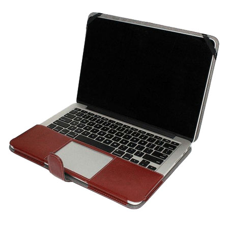 ToughGuard MacBook Pro Retina 13 Leather-Style Case - Brown