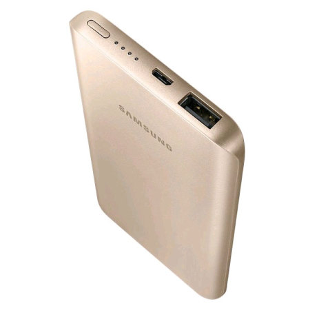 Samsung Portable 5,200mAh Battery Pack - Gold