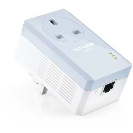 TP-LINK 500Mbps Powerline Adapters with AC Pass Through Starter Kit