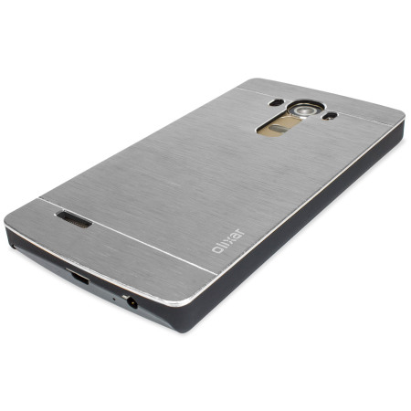 Olixar Aluminium LG G4 Shell Case - Silver