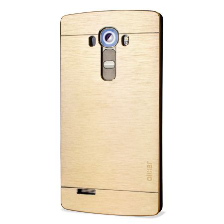 Olixar Aluminium LG G4 Shell Case - Gold