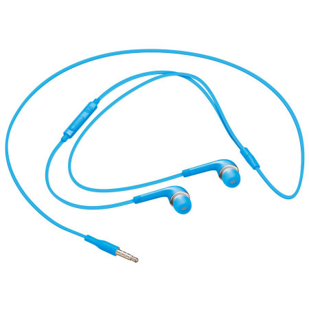 Official Samsung Stereo Headset with Remote & Microphone - Blue