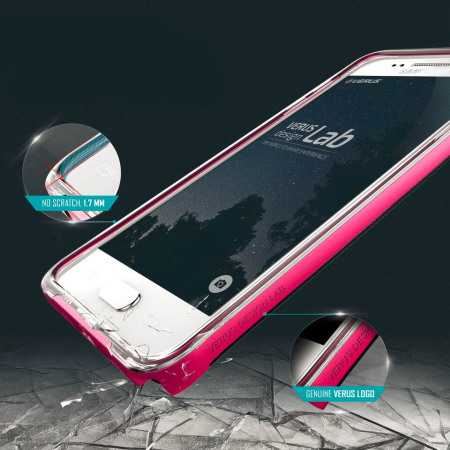 Verus Crystal Bumper Series Samsung Galaxy Note 5 Case - Pink