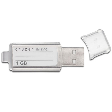 SanDisk Cruzer Micro USB Flash Drive - 1GB