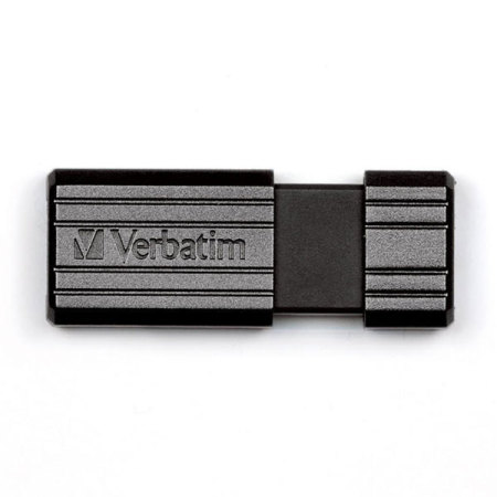 Verbatim Store 'n' Go PinStripe USB Drive - Black - 32GB