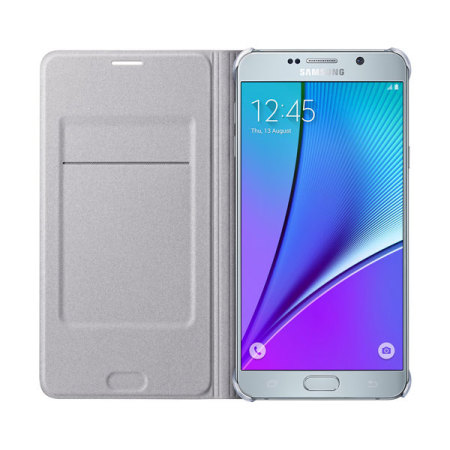 Official Samsung Galaxy Note 5 Wallet Case - Silver Reviews