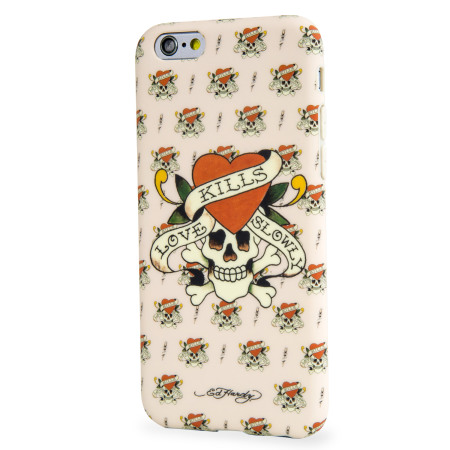 Ed Hardy iPhone 6S / 6 Designer Shell Case - Love Kills