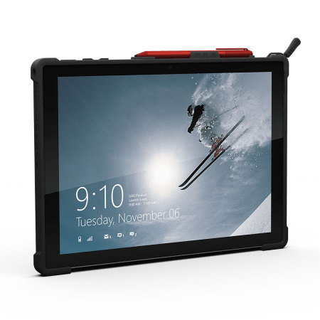 Urban Armor Gear Rogue Microsoft Surface Pro 4 Folio Case - Red Reviews ...