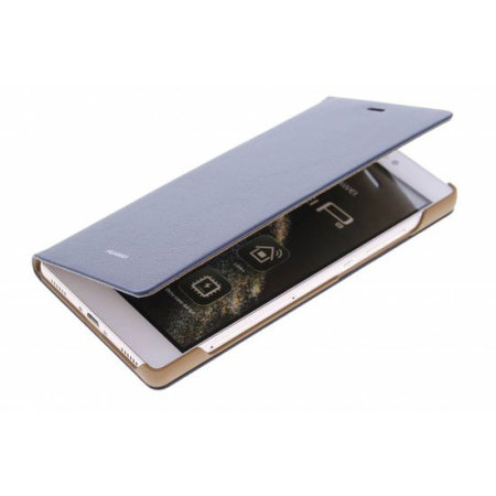 Official Huawei P8 Flip Cover Case - Blue