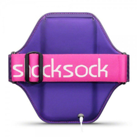 Shocksock Premium Samsung Galaxy S6 Armband - Purple / Pink