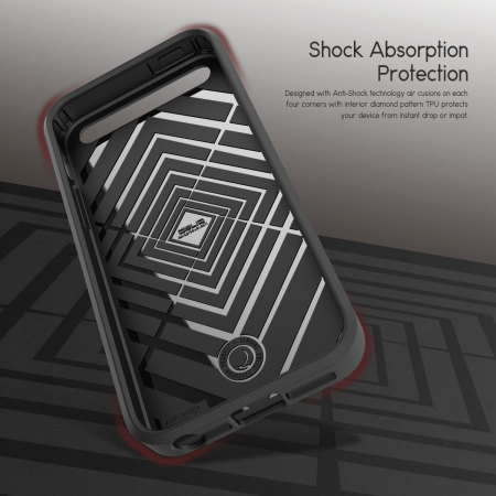 Obliq Flex Pro iPhone SE Case - Carbon Black