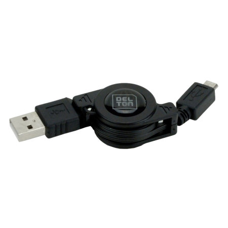 Delton 3 in 1 Micro USB Charger Kit with Retractable Cable - US Outlet