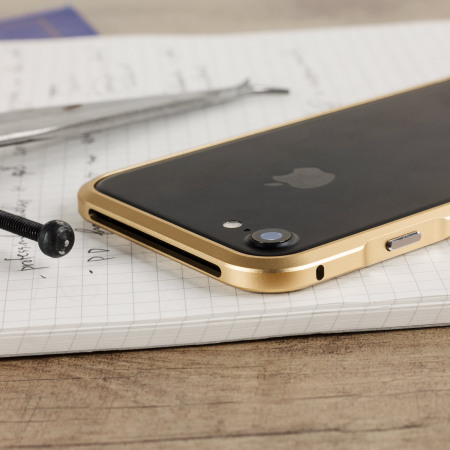 Luphie Blade Sword iPhone 7 Aluminium Bumper Case - Champagne Gold